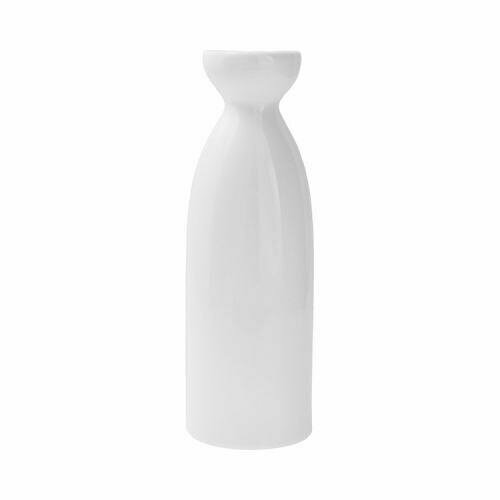 Бутылка для саке "Кунстверк", фарфор,220мл, диаметр 6, высота 17см, белый