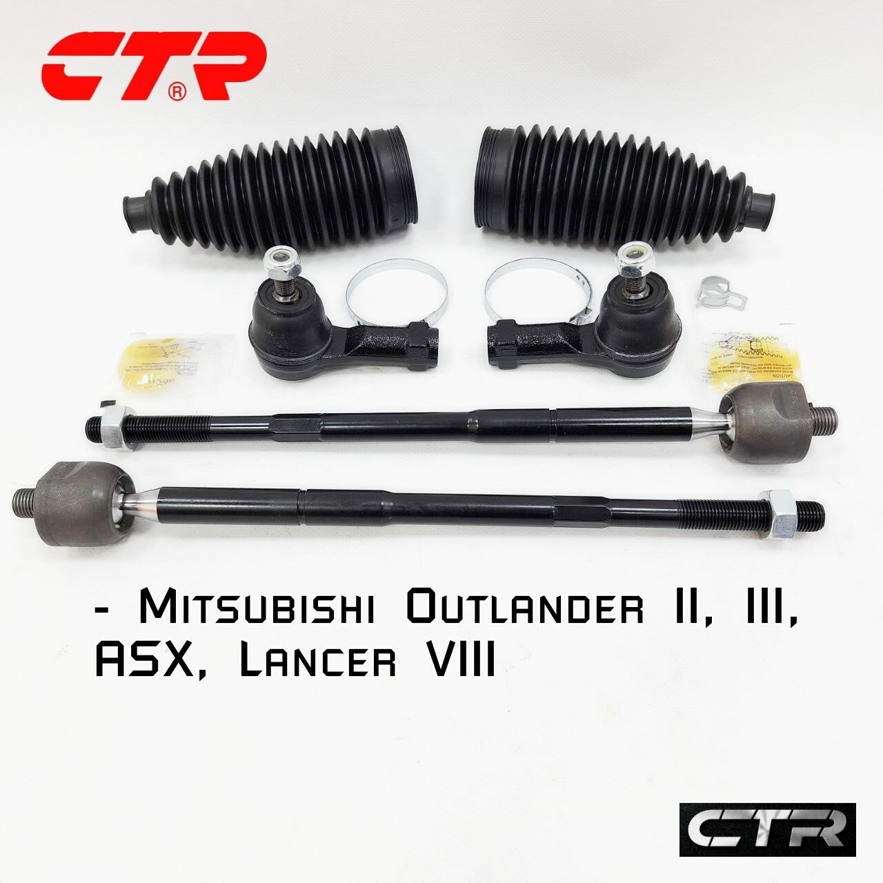 Рулевые наконечники, тяги, пыльники CTR для Mitsubishi Outlander 2, 3, ASX, Lancer 8