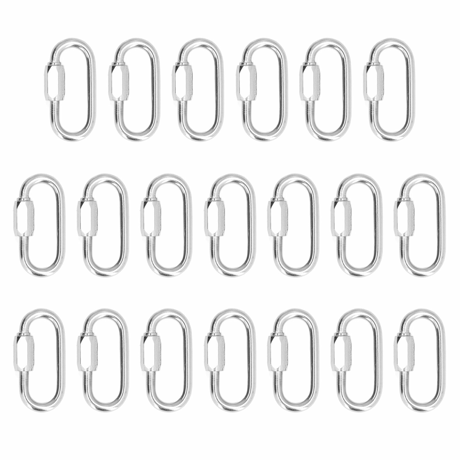 20 шт, кольца для ног птицы, устойчивые к укусам, кольца из нержавеющей стали для ног попугая, игрушки для птиц, аксессуарыL