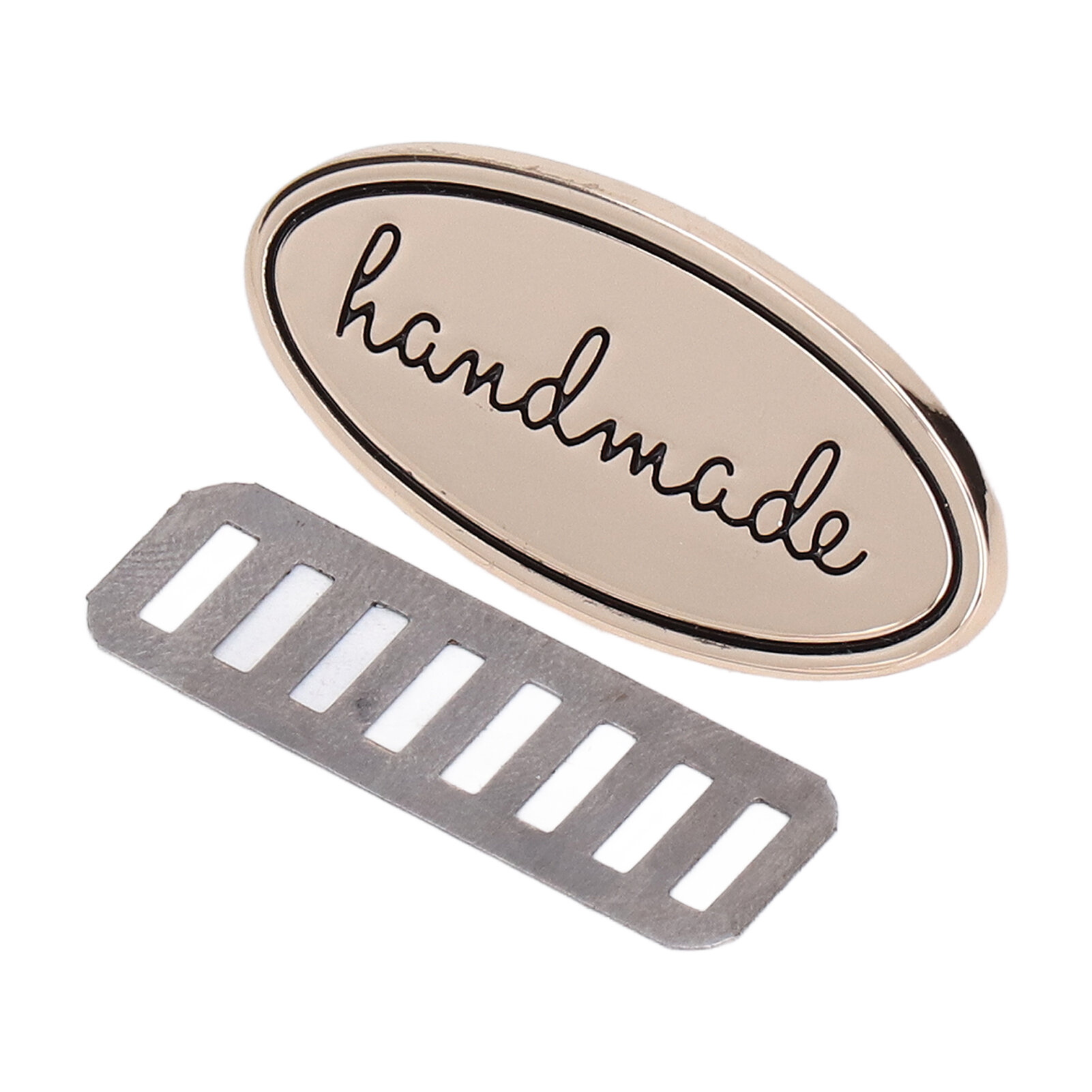 Этикетки ручной работы Доступны различные цвета Экологически чистая Прочная изысканная бирка для сумок своими руками КошелькиСветлое золото