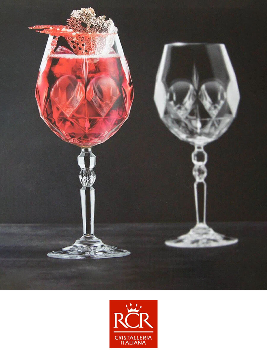 Набор бокалов для вина Rcr Cristalleria Italiana Alkemist 532мл, 6шт, хрусталь Luxion®