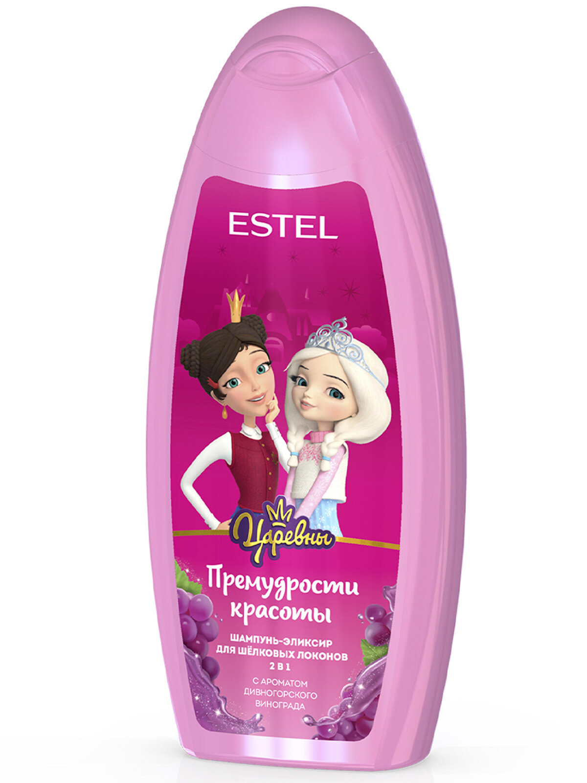 Шампунь для волос 2 в 1 легкость расчесывания ESTEL Царевны Премудрости красоты 350 мл