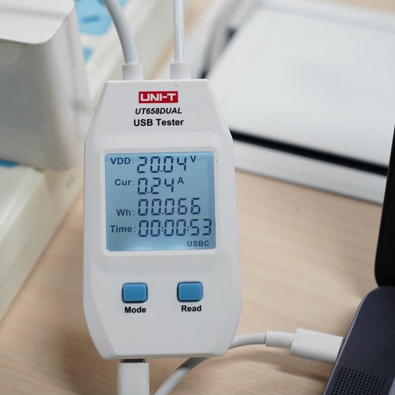 UNI-T UT658DUAL USB тестер