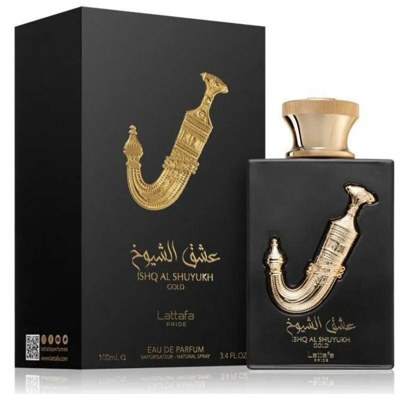 Арабские духи Lattafa Perfumes Ishq Al Shuyukh Gold унисекс 100 мл