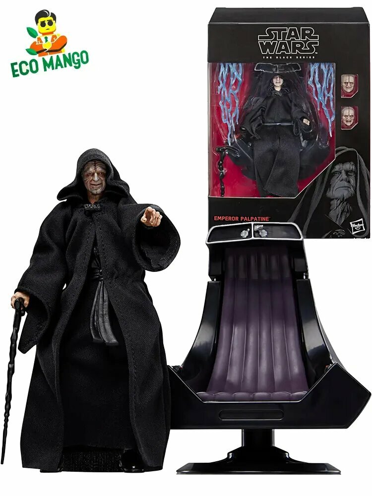 Xiaomi YouPin Фигурка Hasbro Star Wars, Император Палпатин и трон, Возвращение джедая, 6 дюймов