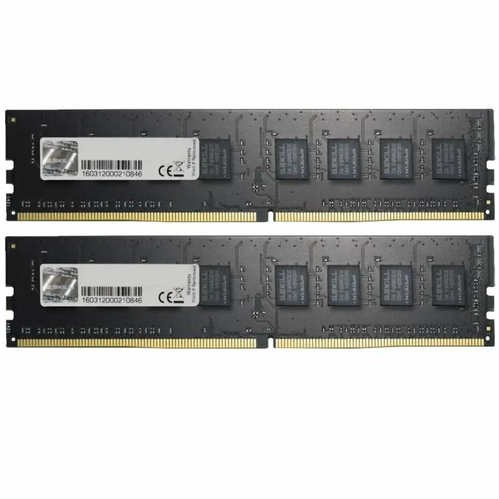 Оперативная память G.Skill High Performance (F4-2400C15D-16GNS) DIMM DDR4 16 ГБ - 2 шт, 2400 МГц