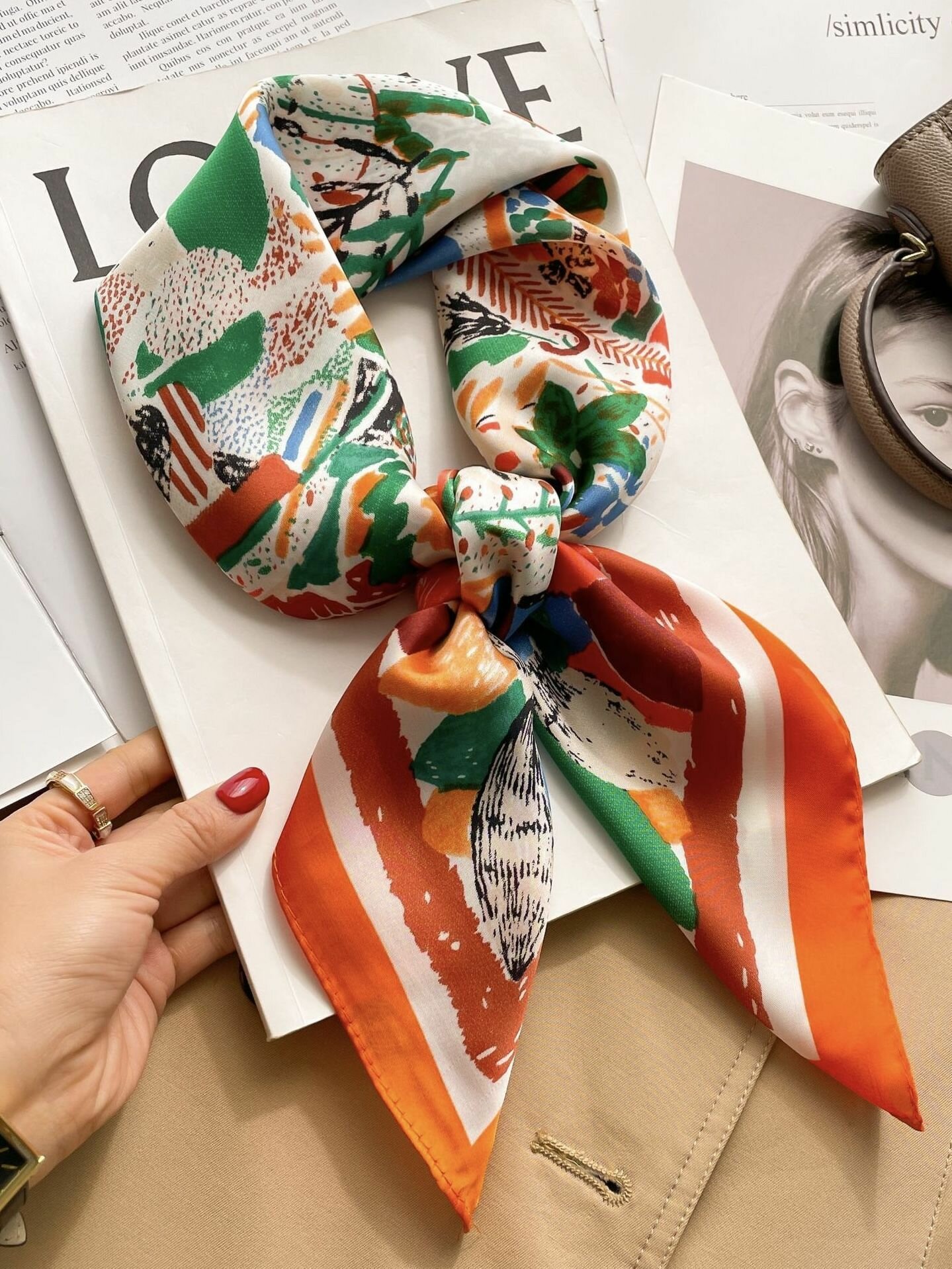 Косынка шейная