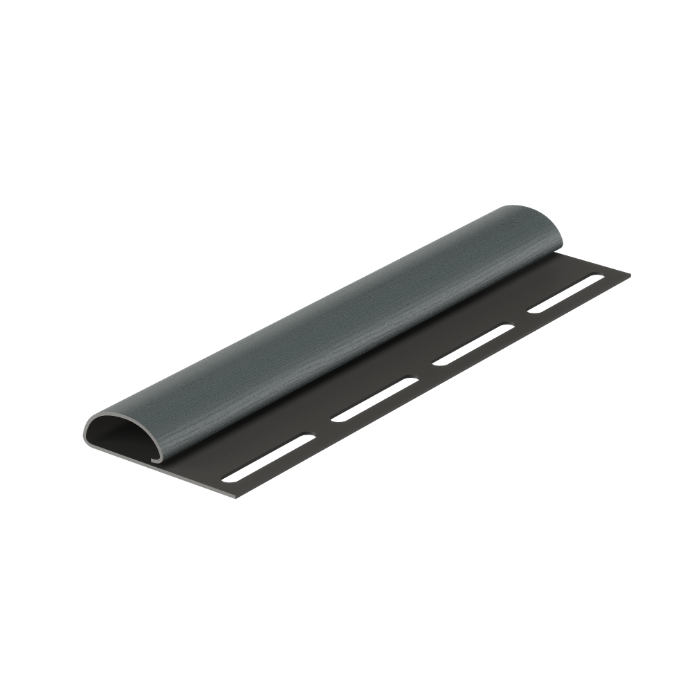 Docke PREMIUM// Финишный профиль (Графит), длина 300 см, толщина 1.1 мм