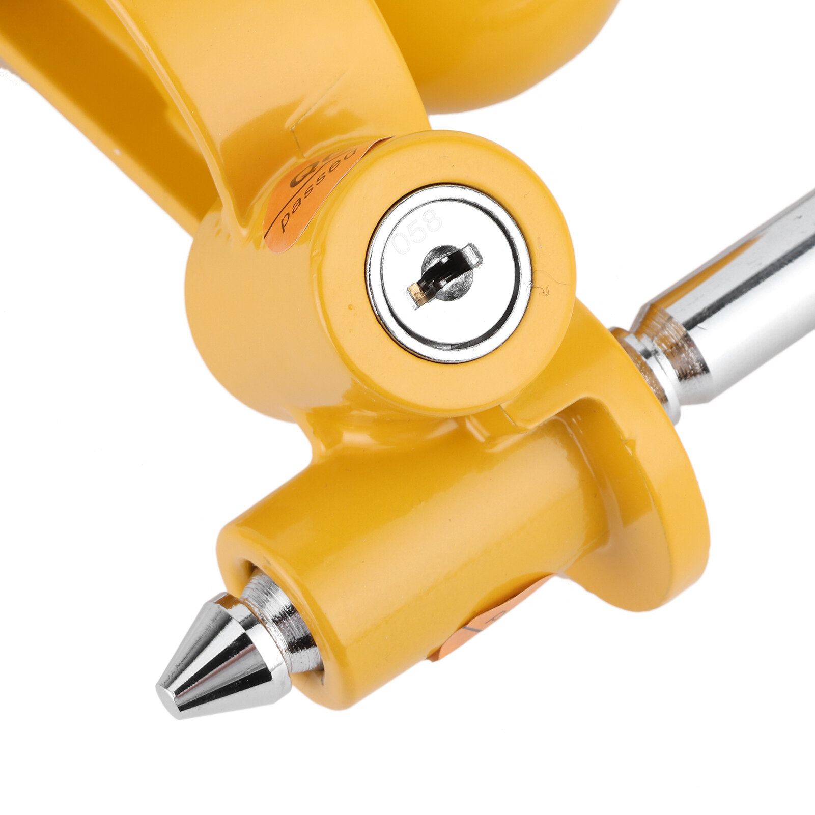 Универсальный замок прицепа, сцепное устройство, противоугонная блокировка, регулируемая высота, 2 ключа