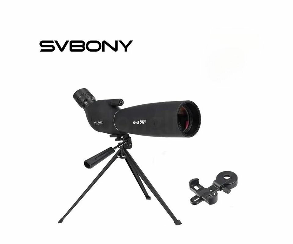 Зрительная труба SVBONY SV28 25-75x70 Spotting Scope