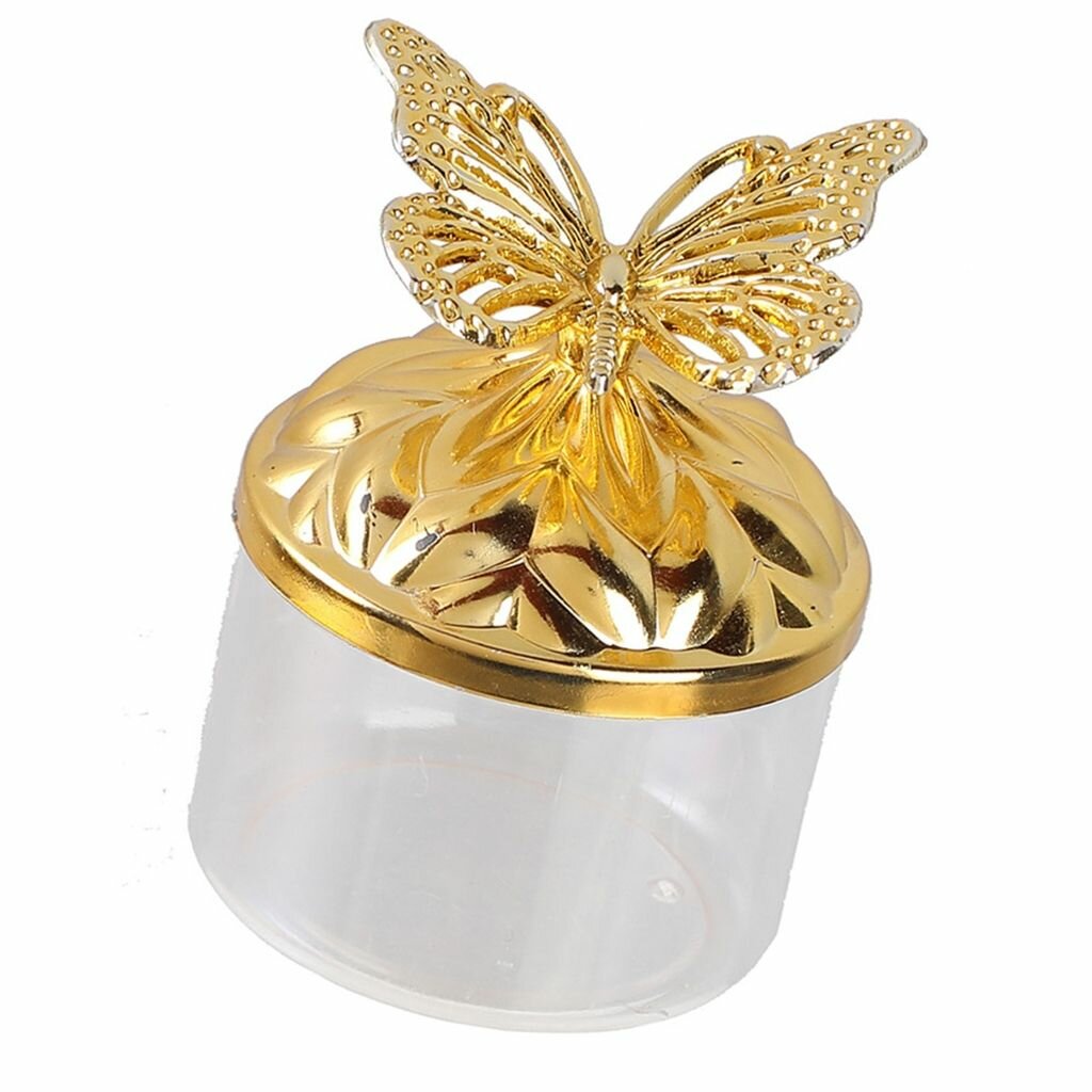 Кристальный контейнер для конфет с бабочками