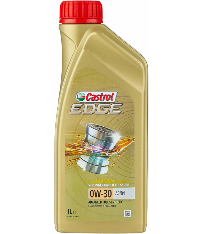 Масло моторное синтетическое edge a3/b4 0w-30 1л