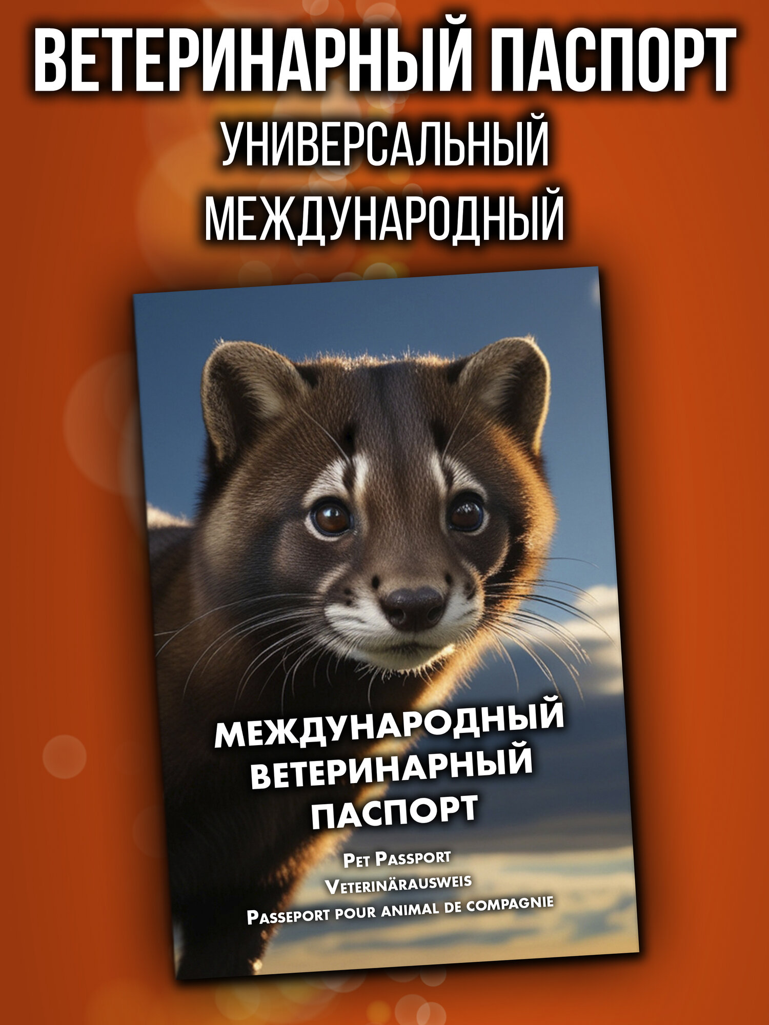 Ветеринарный паспорт для кошек и собак, международный