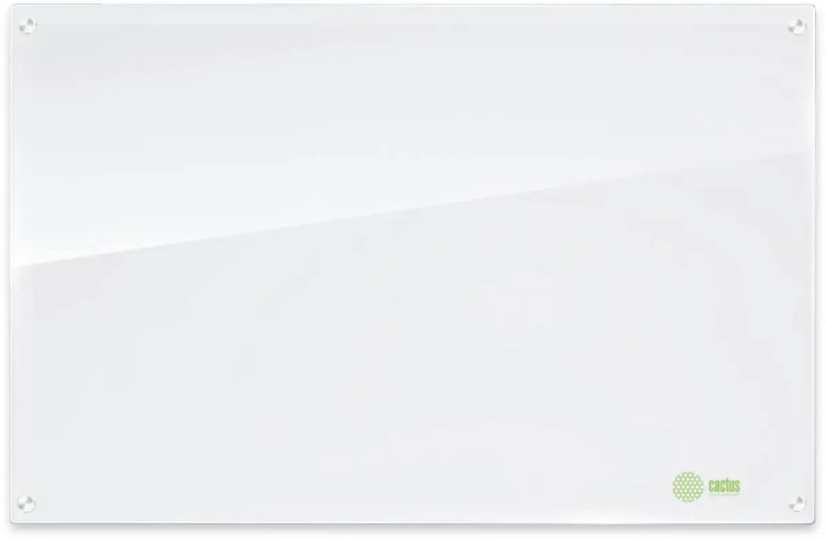 Доска стеклянная Cactus CS-GBD-90X120-UWT-TM Сквозное крепление стекло ультра белый 120см стекло кре