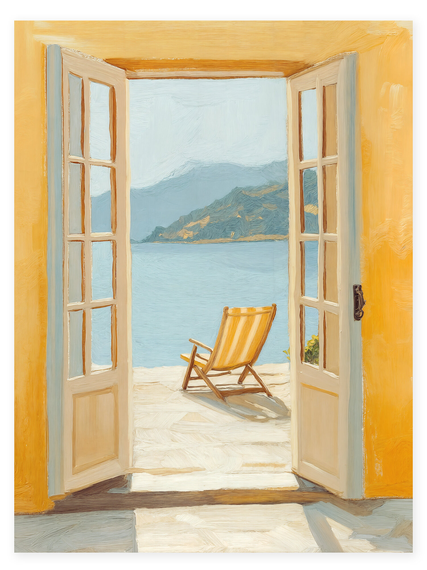 Постер Posterpoint "БОЛЬШЕ ЛЮБВИ", цифровая печать, бумага 200 г/м², матовый, без рамы