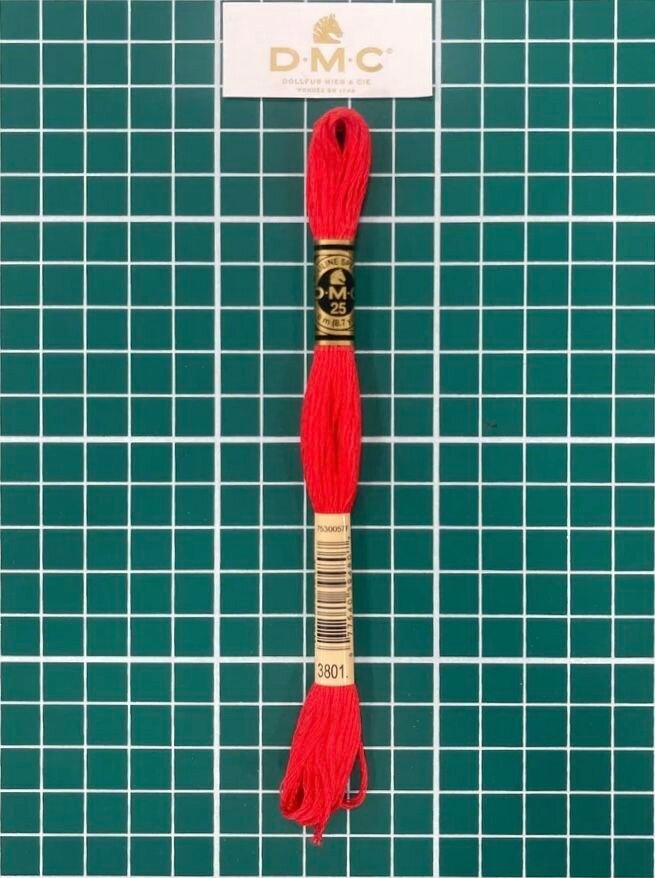 DMC, col: 3801, Мулине