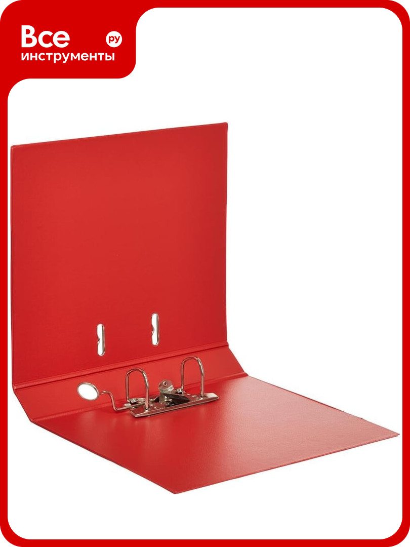 Папка-регистратор Attache Selection strong line 50 мм, красный, пбп2, карман на корешке 4925