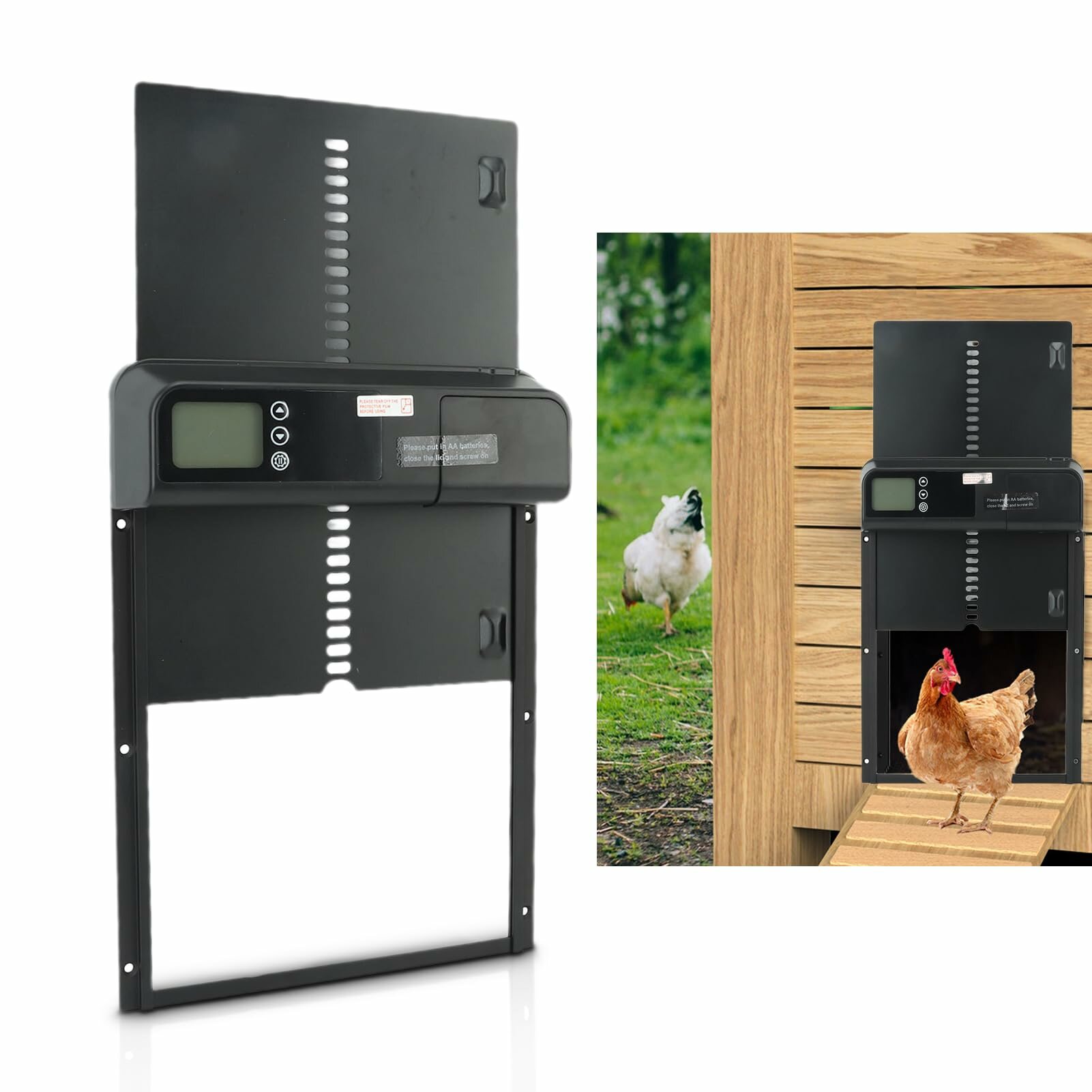 Автоматическая дверь для курятника