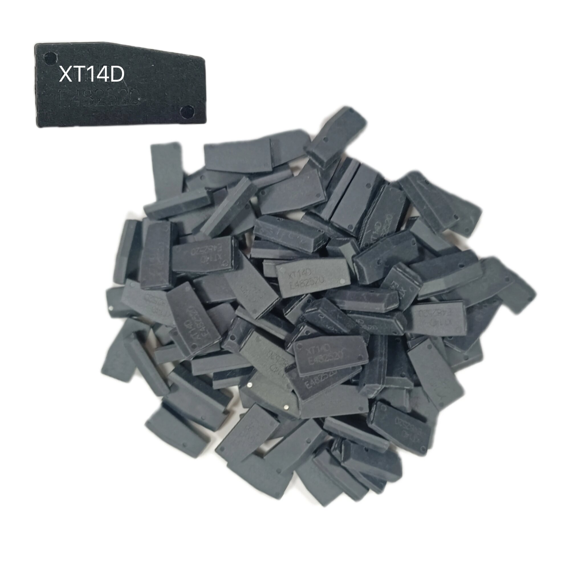 Xhorse VVDI одномодовый чип автомобильного ключа XT136 XT14D полностью заменяет оригинальные и послепродажные чипы 4D/46 для VVDI2 VVDI Key Tool 10pcs, XT14D chip