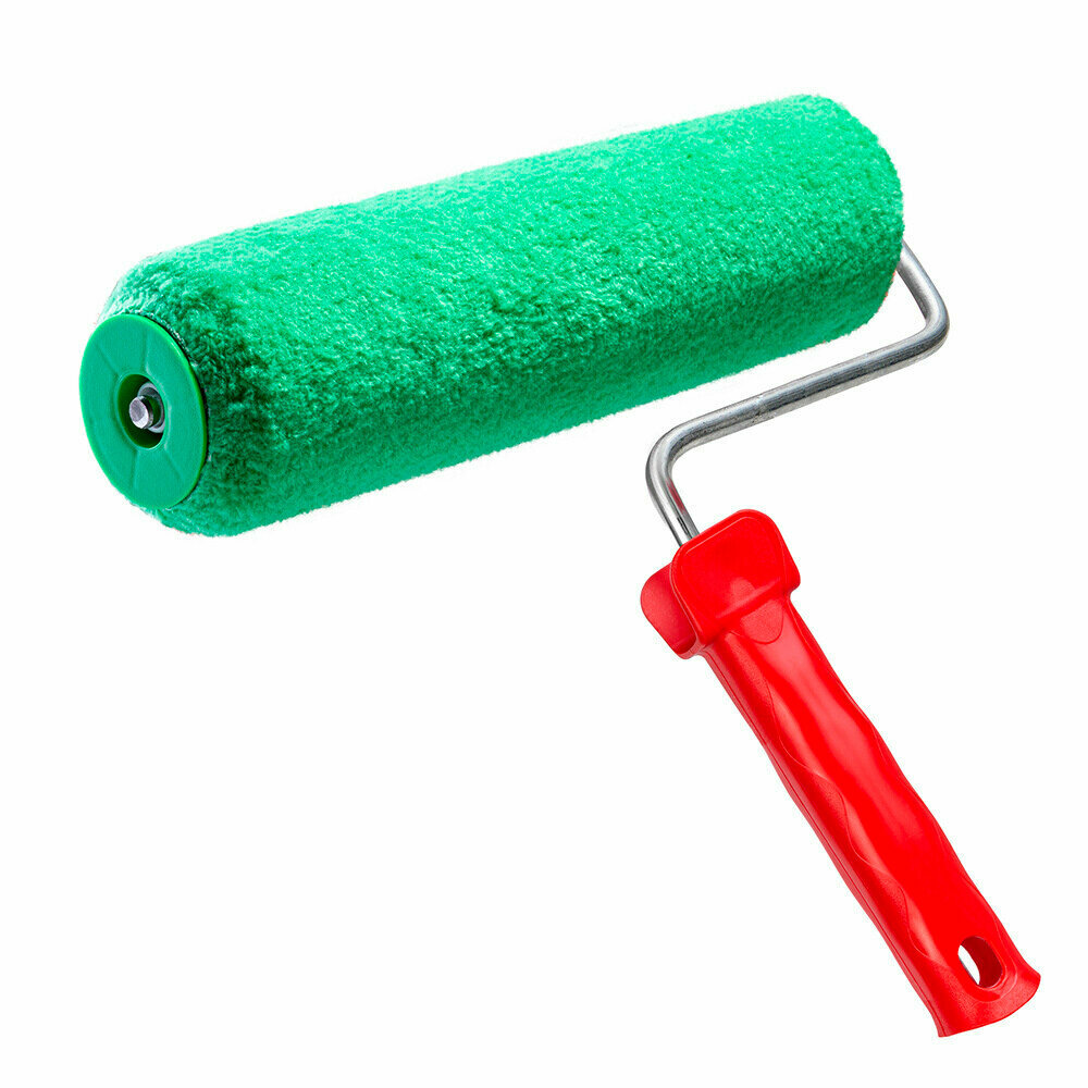 Валик микрофибра 250 мм d45 мм ворс 13 мм для водной и алкидной основы с ручкой Beorol Latex Expert