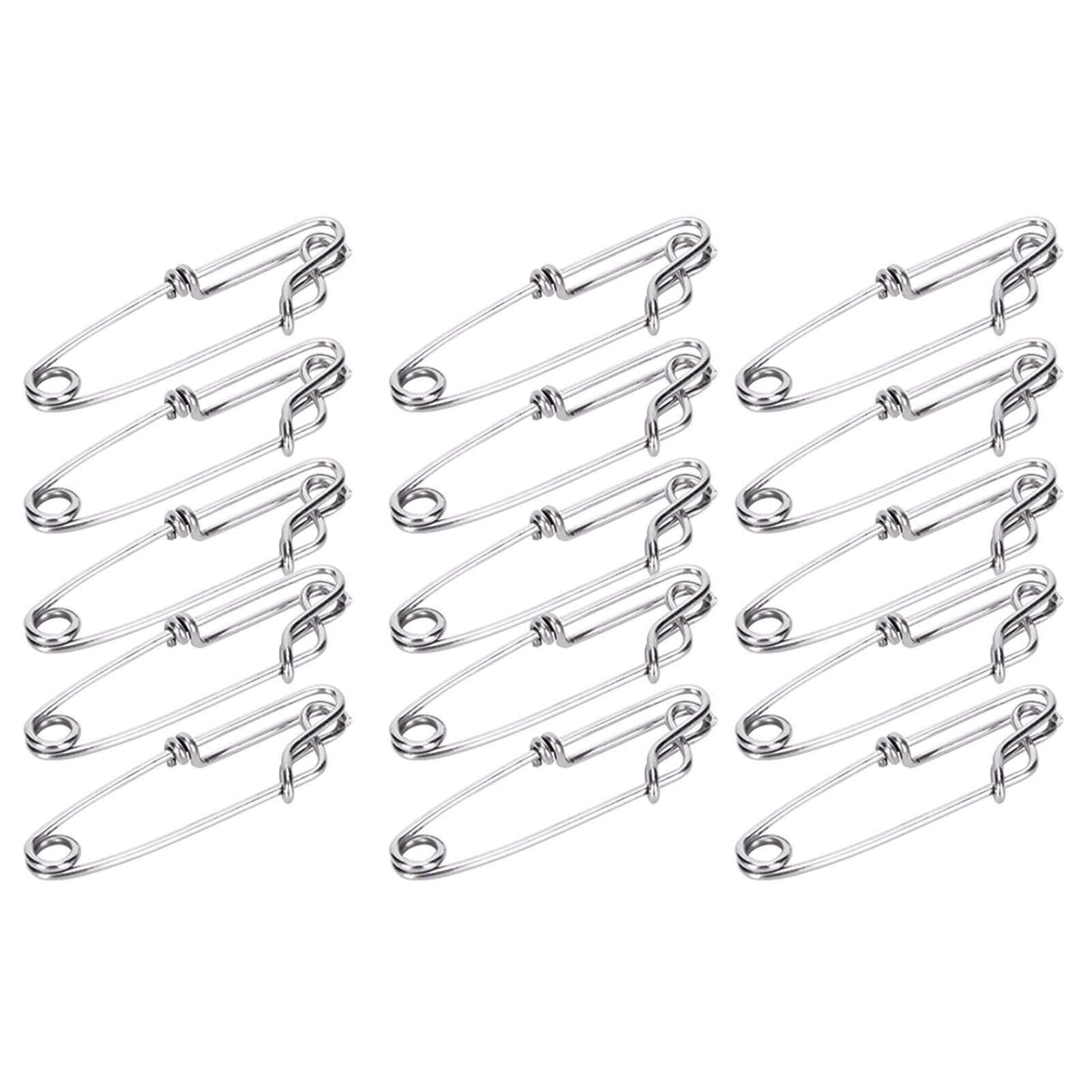 15 шт. Нержавеющие стальные тунцовые клипсы для яруса, ответвления, подвесы, защелки, рыболовные акс