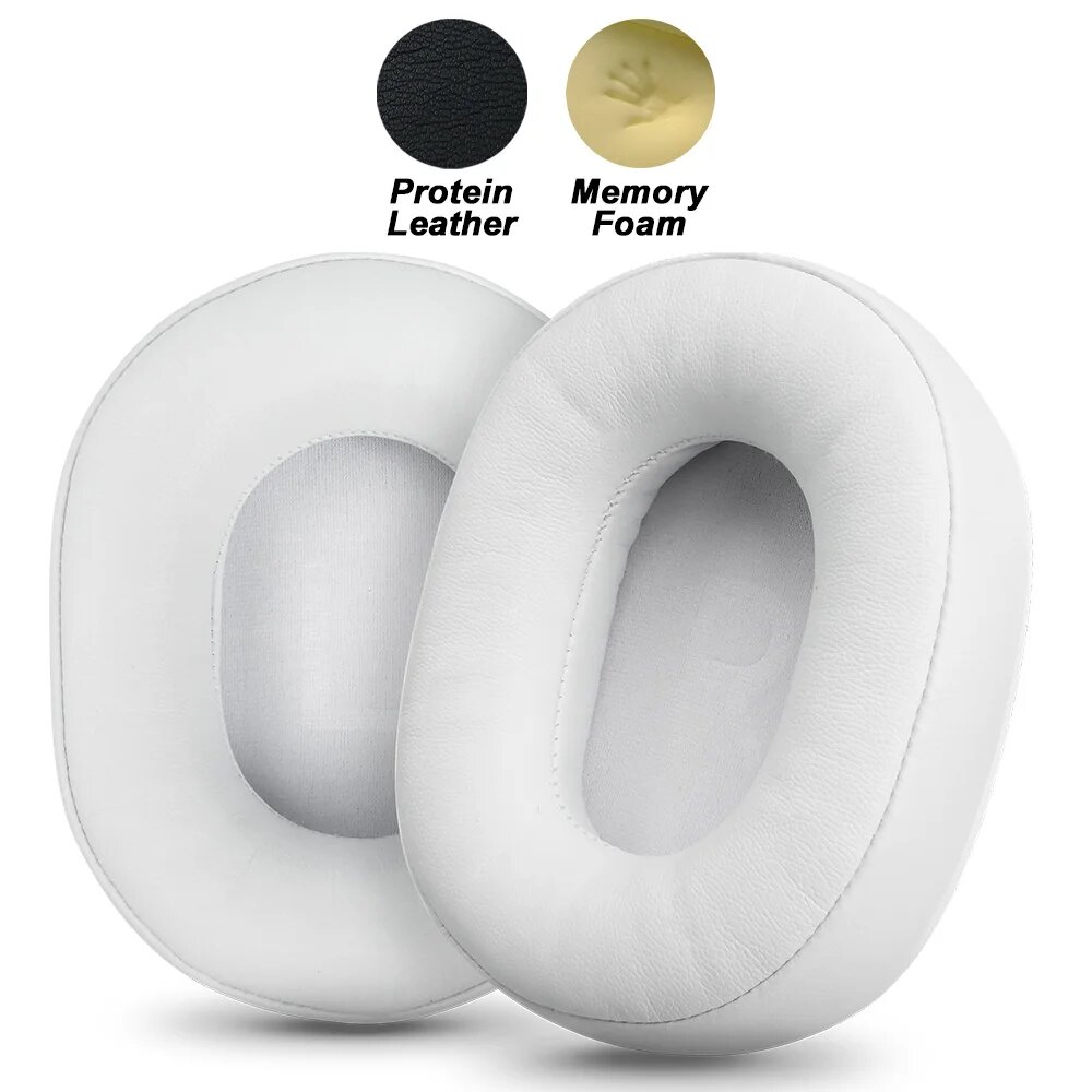 Амбушюры AME White Leather для SteelSeries Arctis