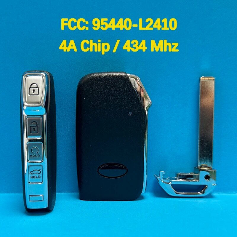 CN051220 Послепродажный 4-кнопочный смарт-ключ дистанционного управления FCC 95440-L2410 FD00840 4A чип 433,93 МГц без ключа для Kia K5 2021