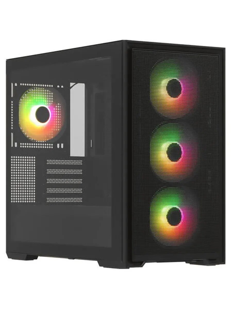 Корпус ARDOR GAMING Rare Minicase N605 ARGB Mini-Tower черный