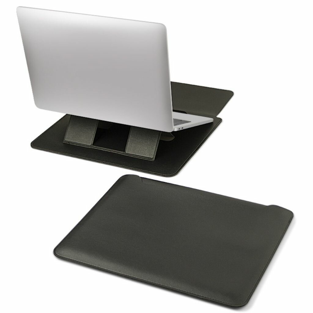 Сумка-вкладыш для подставки для ноутбука, водонепроницаемый портативный ноутбук-черный-13 дюймов