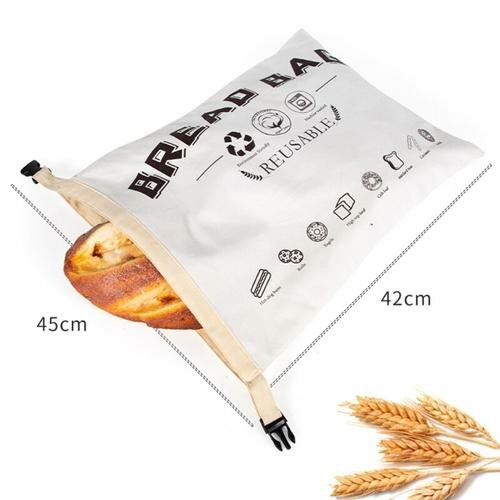 Кухонная ткань хлопчатобумажные пакеты для хранения льна пакеты для хранения хлеба хлеб хлеб хлебобулочные изделия