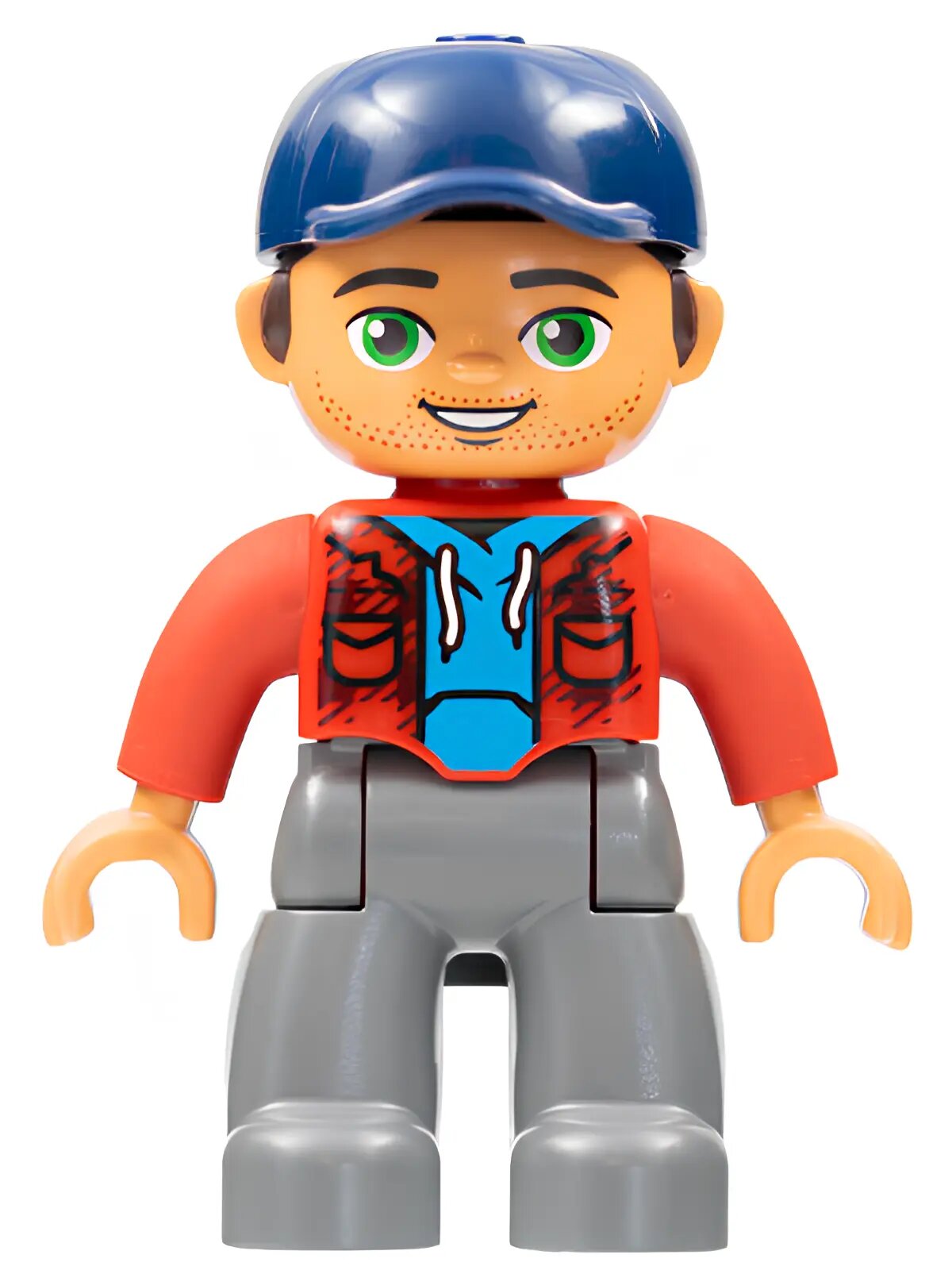 Минифигурка Lego Duplo Figure Lego Ville, Male 47394pb245 U