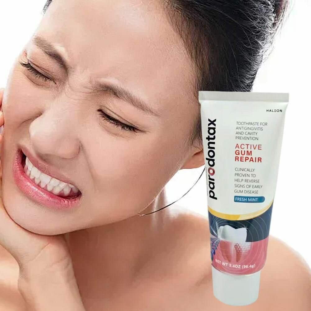 Зубная паста, которая может вылечить пародонтит, Устраняет кровоточивость десен, отек и т. д.