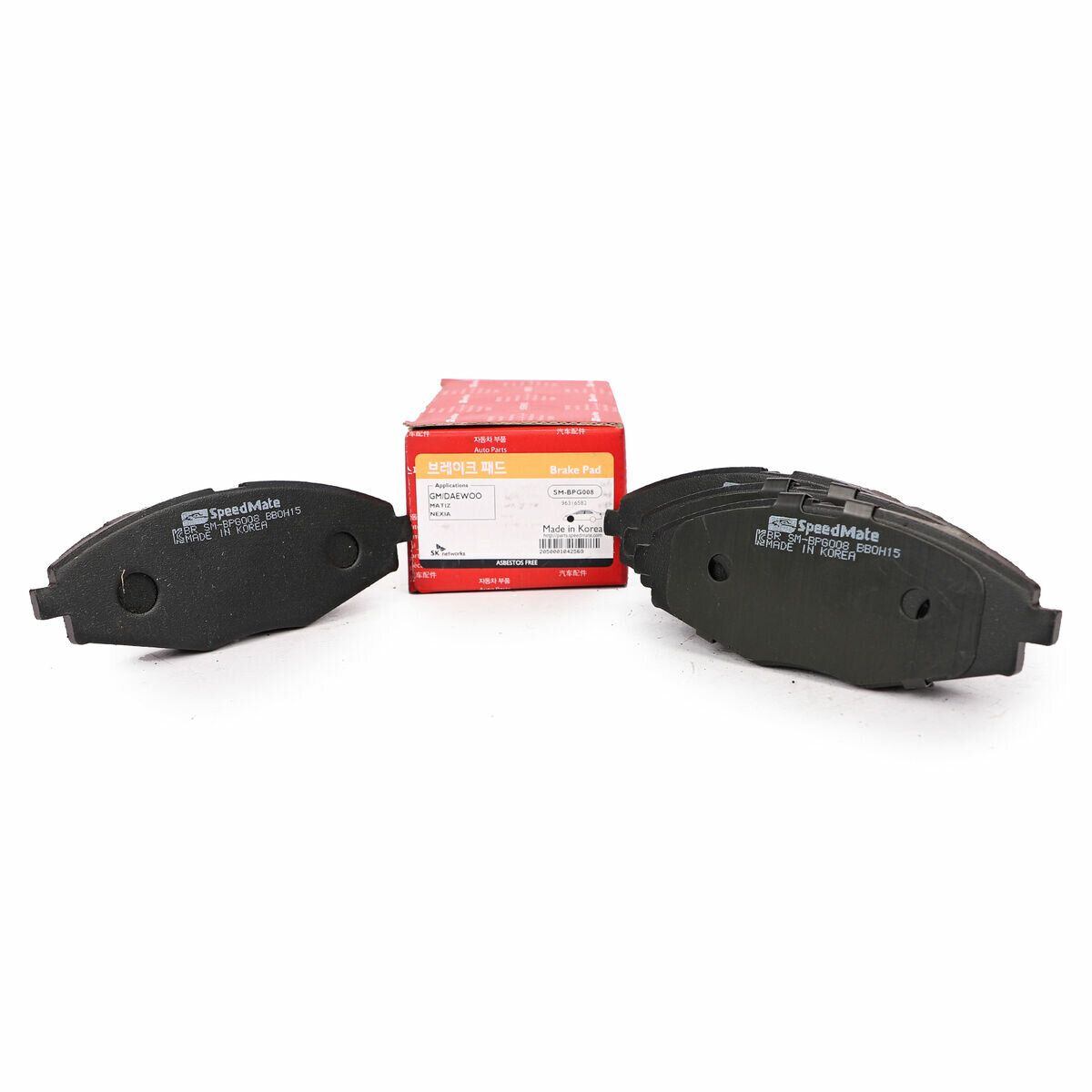 Колодки Daewoo Nexia (R13), Matiz (M100, M150)/Chevrolet Lanos (T100)(Speedmate Sm-Bpg008)
