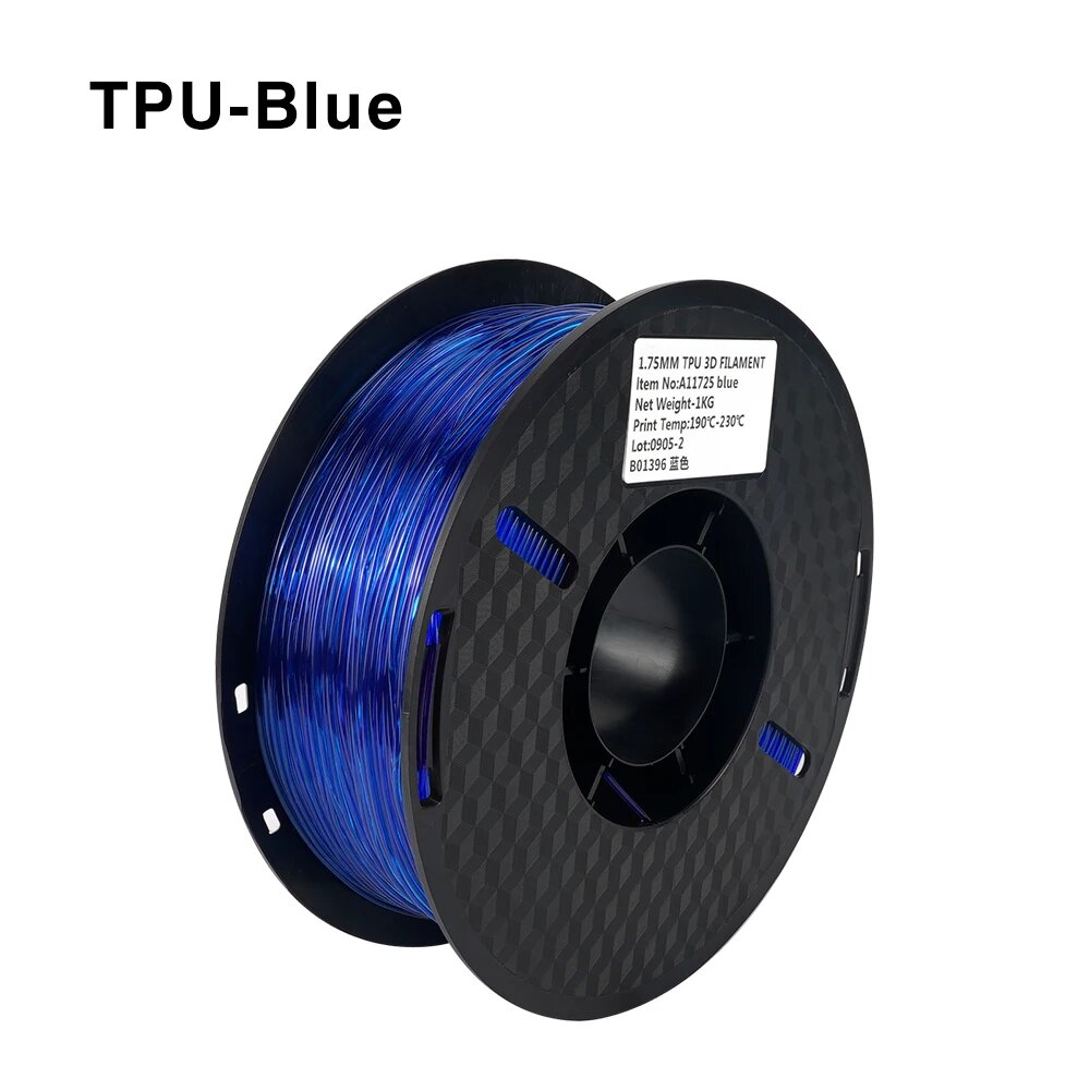Kee Pang TPU нить для 3D-печати 1.75 мм 1KG TPU Blue
