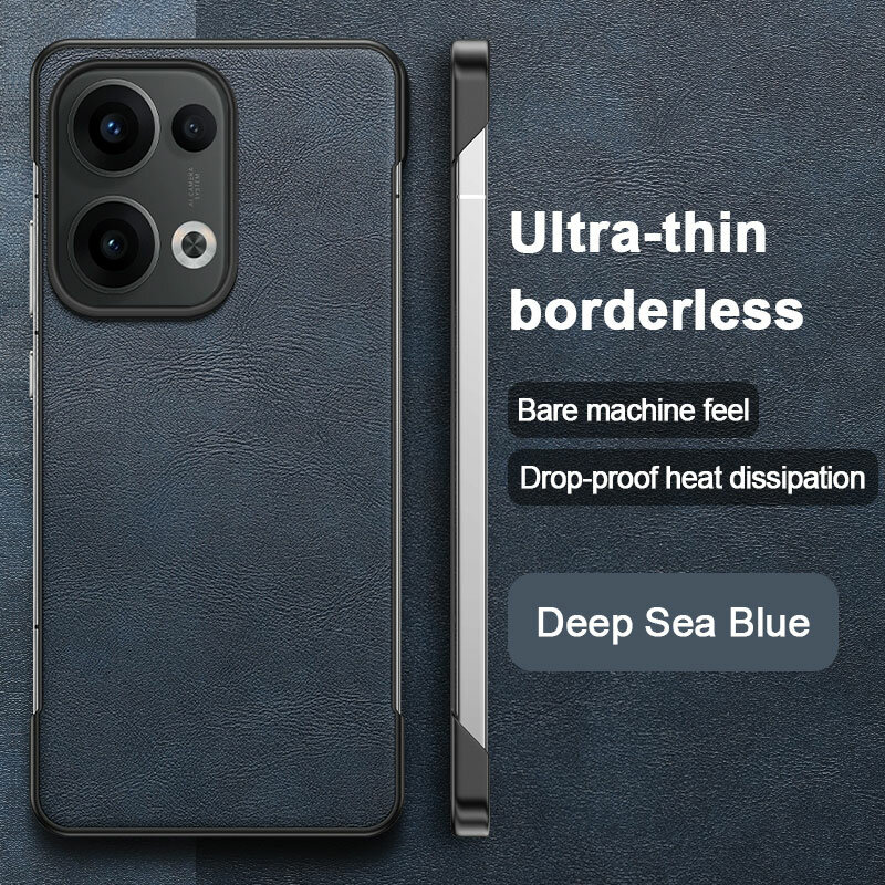 Подходит для OPPO Reno 13 /Оппо Рено13 Чехлы для телефонов, подставка, soft touch, накладка, резина, пластик, искусственная кожа, защита камеры, ударопрочный, усиленные углы, OPPO, OPPO Reno 13, blue