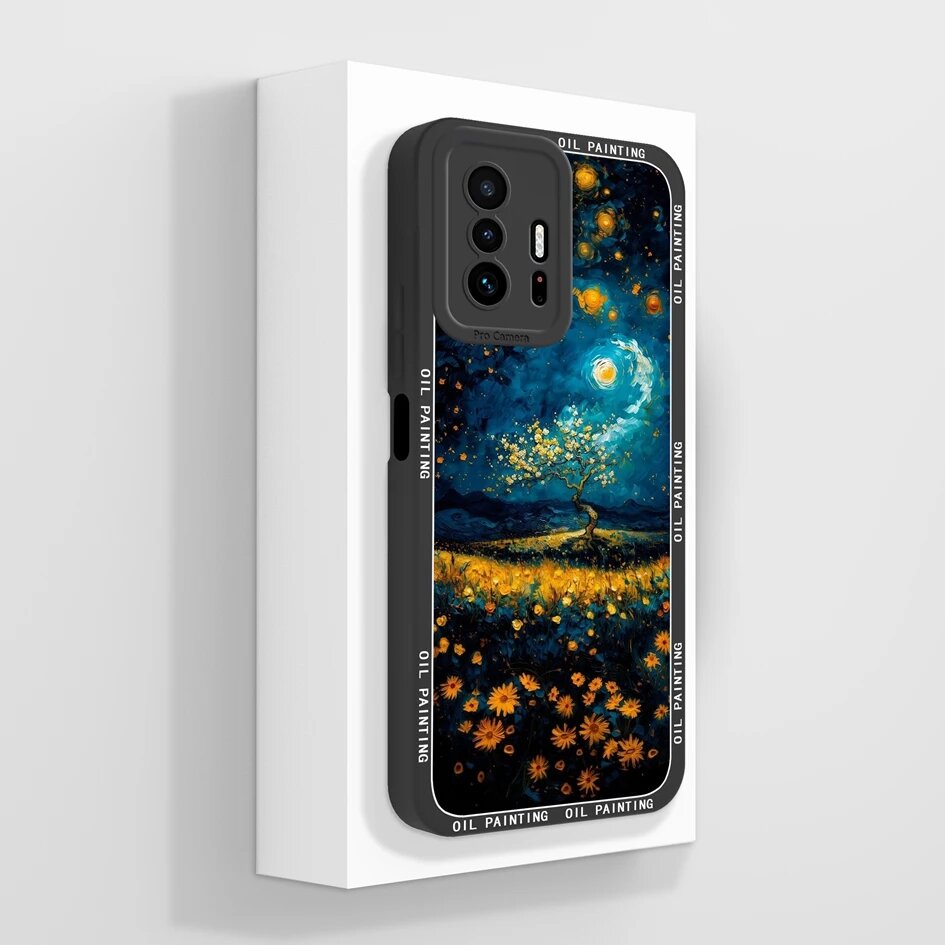 Чехол для Xiaomi 11T Pro, цветочный дизайн, TYB991