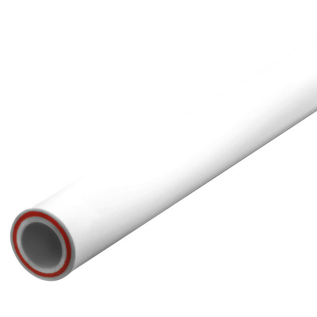 Труба PPR ростерм PN20 20ммх2,8мм армированная стекловолокном 2м