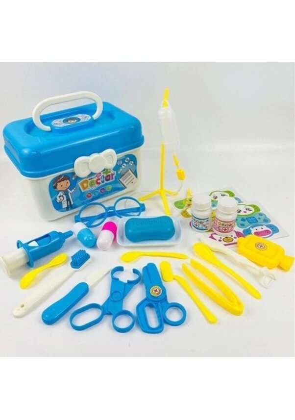 Набор игрушек "Доктор" 1780, светло-голубой, для детей 4-6 лет