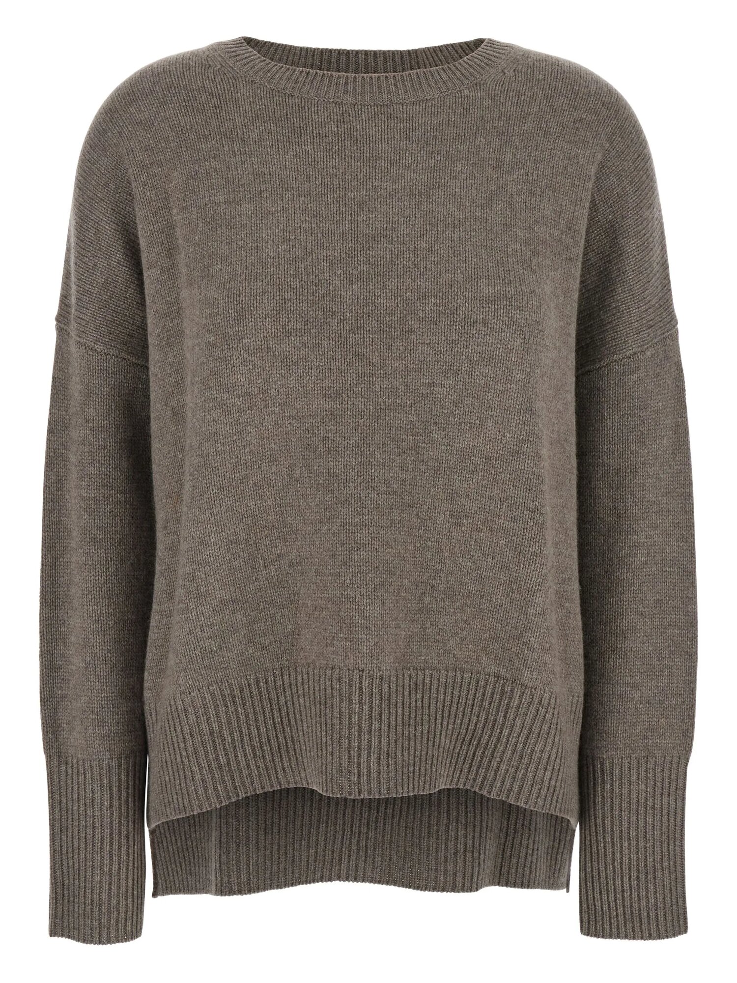 Свитер Round-neck ribbed sweater