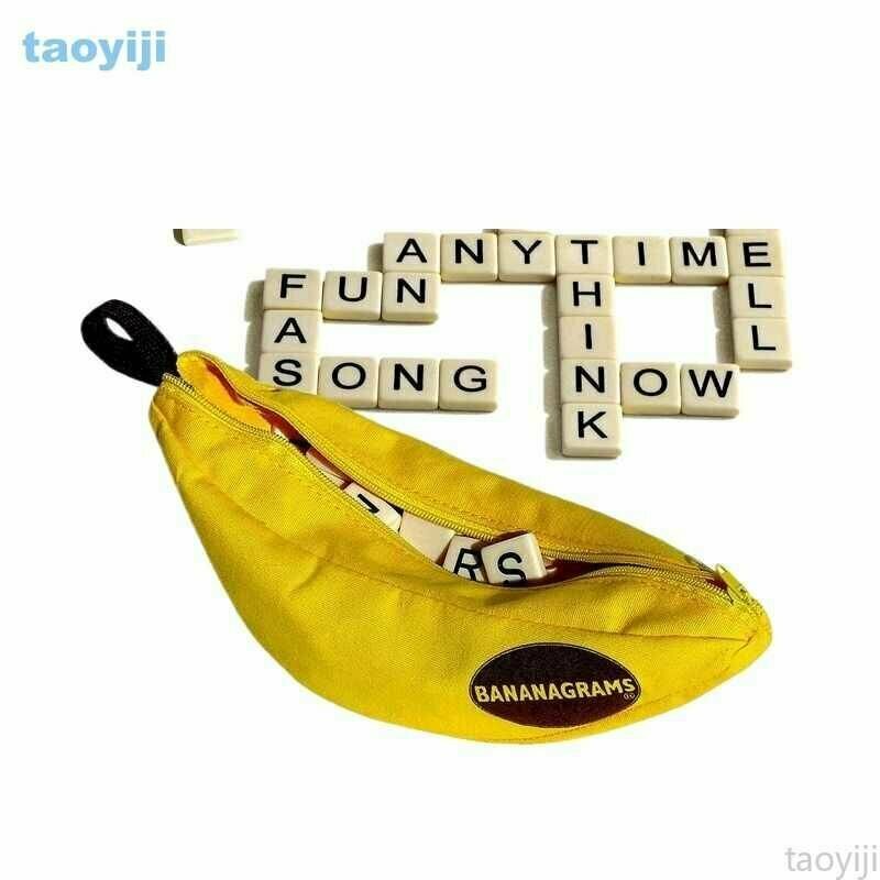 Настольные игры "Bananagrams" Алфавитно - образовательная играtaoyuiji