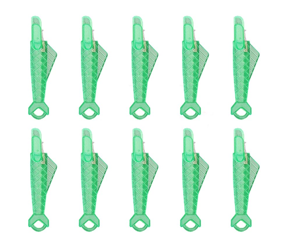 Автоматический нитевдеватель для швейных машин, зеленый, пластик Зеленый, 5PCS, Green