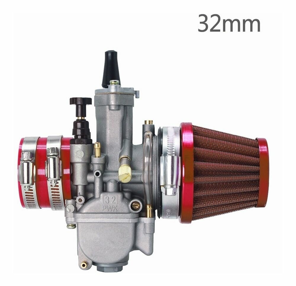 32 Мм Карбюратор Для Мотоцикла С Красным Воздушным Фильтром