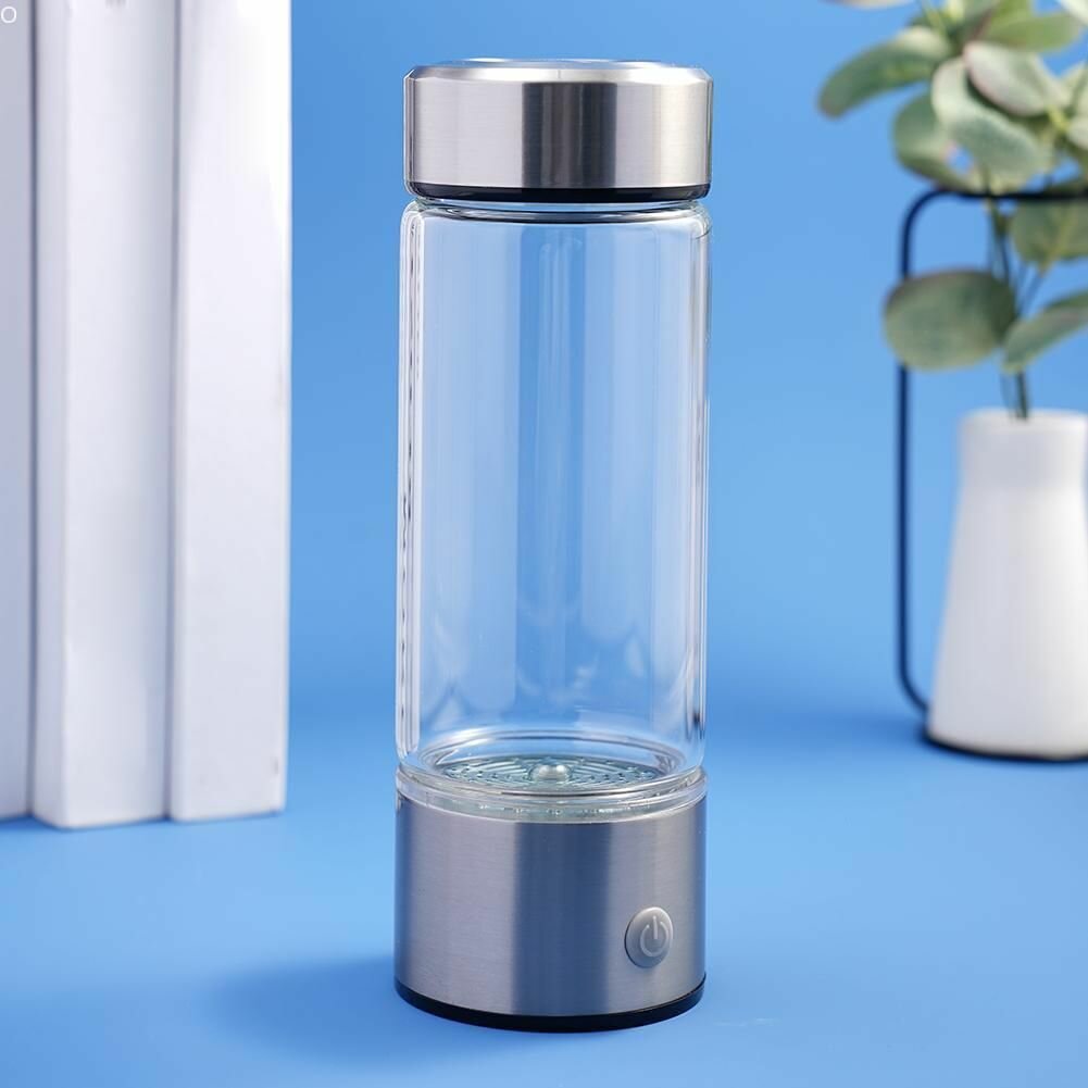 Портативный генератор водорода 420 мл USB / Водородная бутылка Energy Hydrogen / Ионизатор воды, в подарок