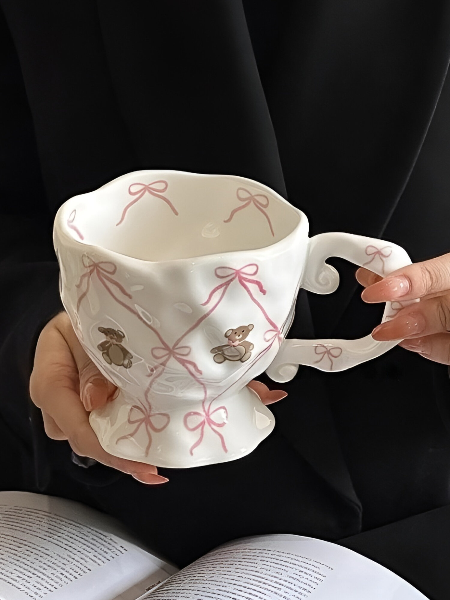 Кружка pinterest керамическая для чая и кофе 400 мл, Lumiere