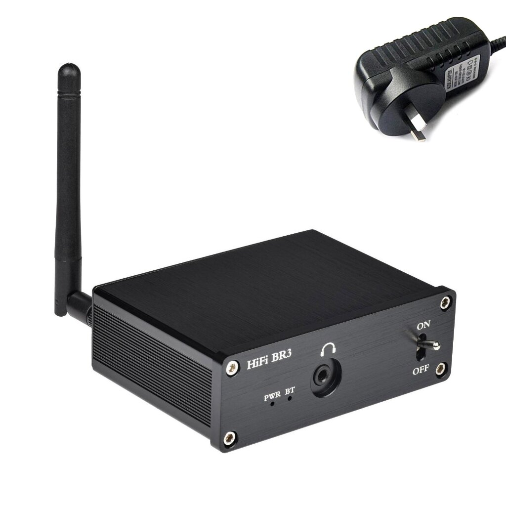 Hifi BR3 BT5.0 Audios приемник CC5125 Chip CSR8675 Обновленный цифровой коаксиальный коаксиальный 3,5AUX LDAC/APTXHD