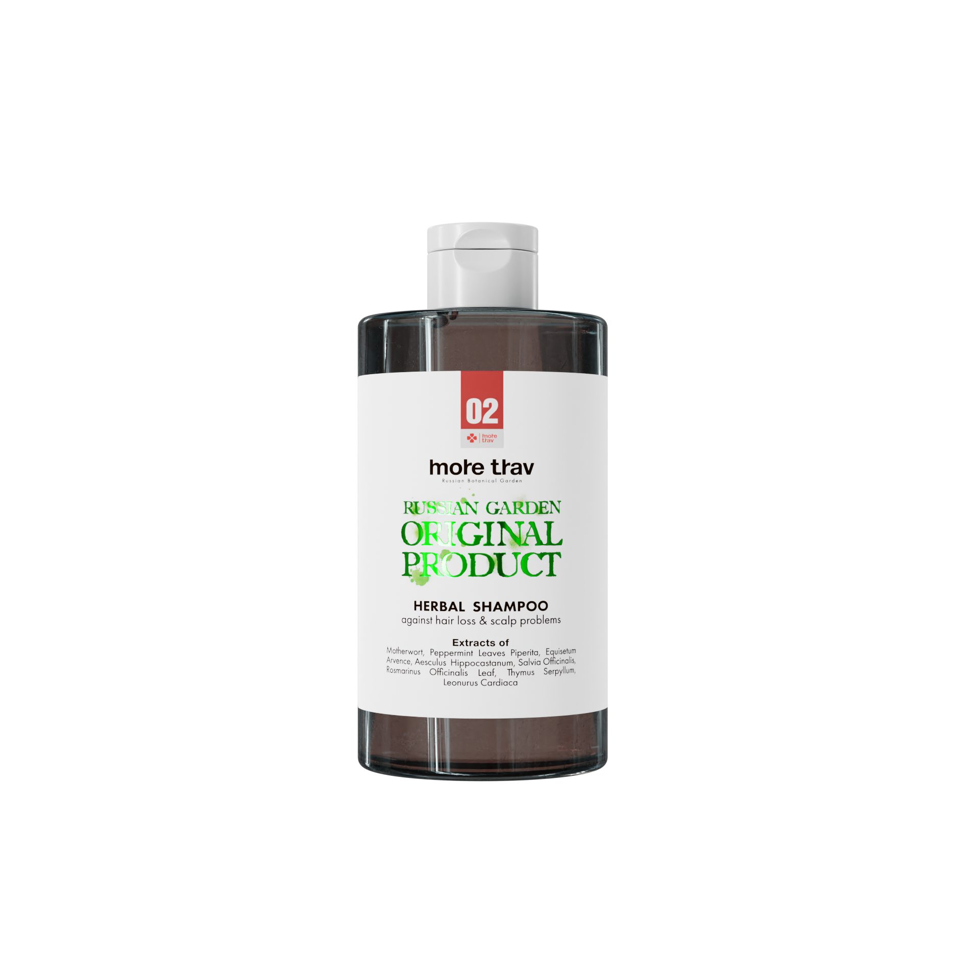 Шампунь More Trav от выпадения волос и проблем кожи головы, 460мл