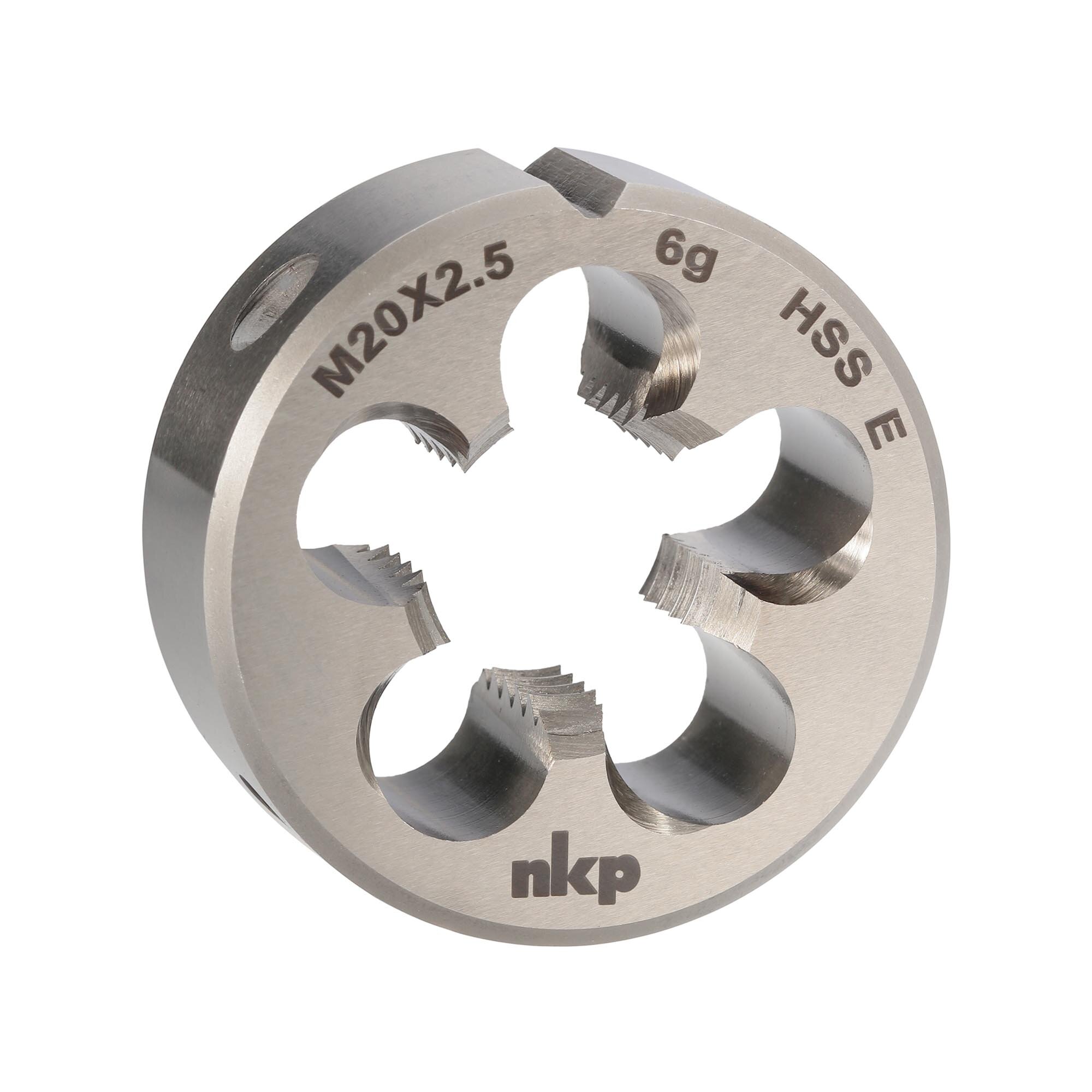 Плашка NKP М20х2,5 HSSE DIN EN 22568 6g 45х18мм 188001-N2-0200