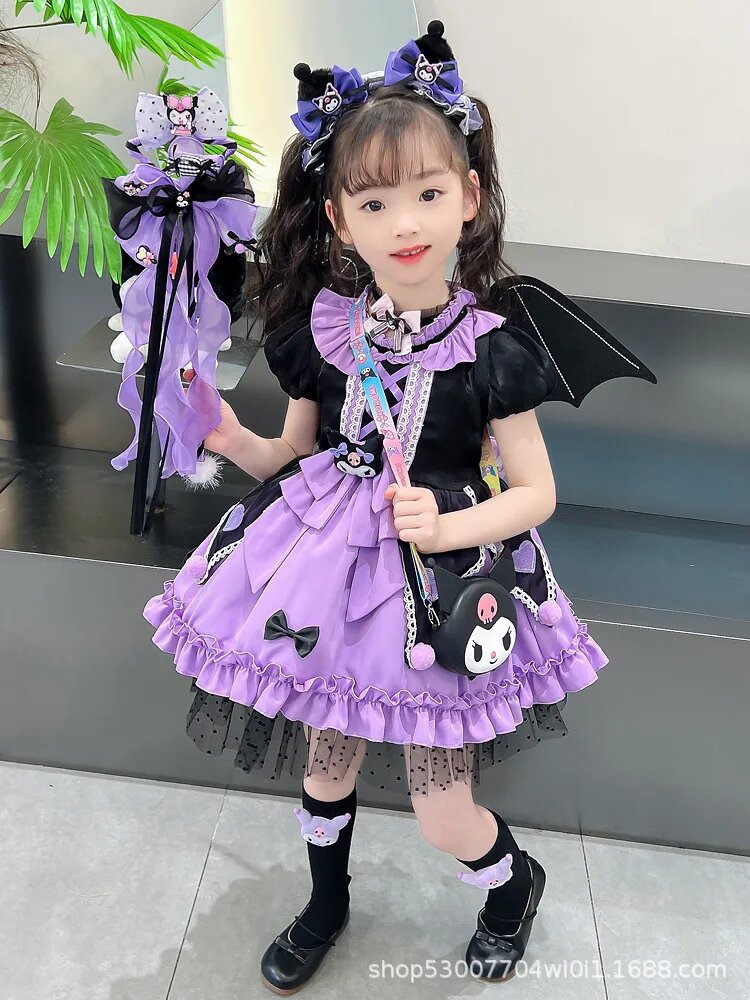 Карнавальный костюм Sanrio Kuromi My Melody для девочек