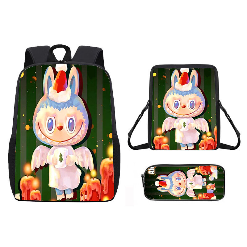 Рюкзак, сумка, пенал для школьников, мультяшный, shoulder bag, pencil case, student bag