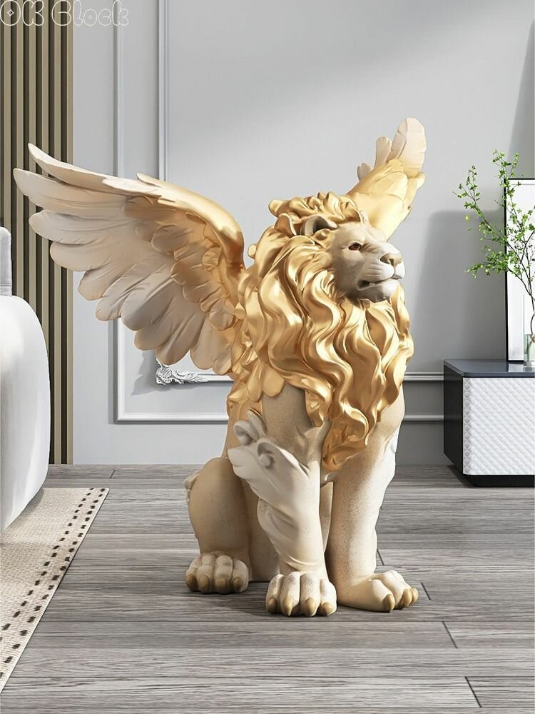 Статуя льва